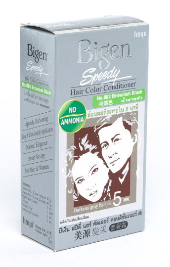 Bigen Speedy Hair Color No.882 Brownish Black 40g – Megaquality