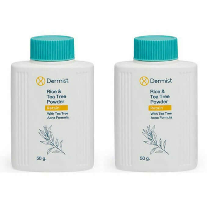 Dermist Rice Tea Tree Powder Acne Brighten UV – Megaquality